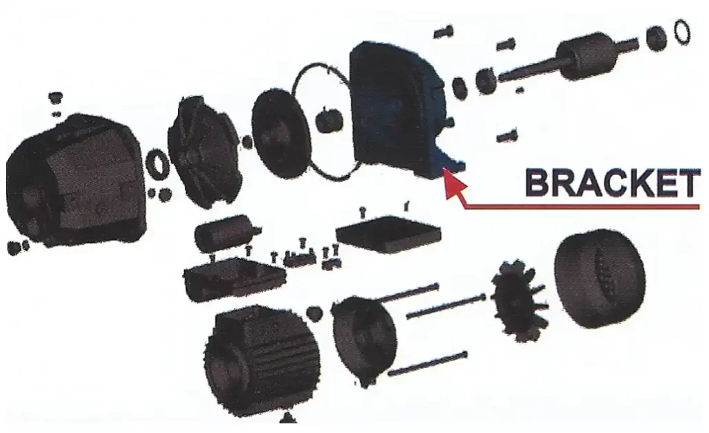 Bracket - Mesin Pompa Air San-Ei
